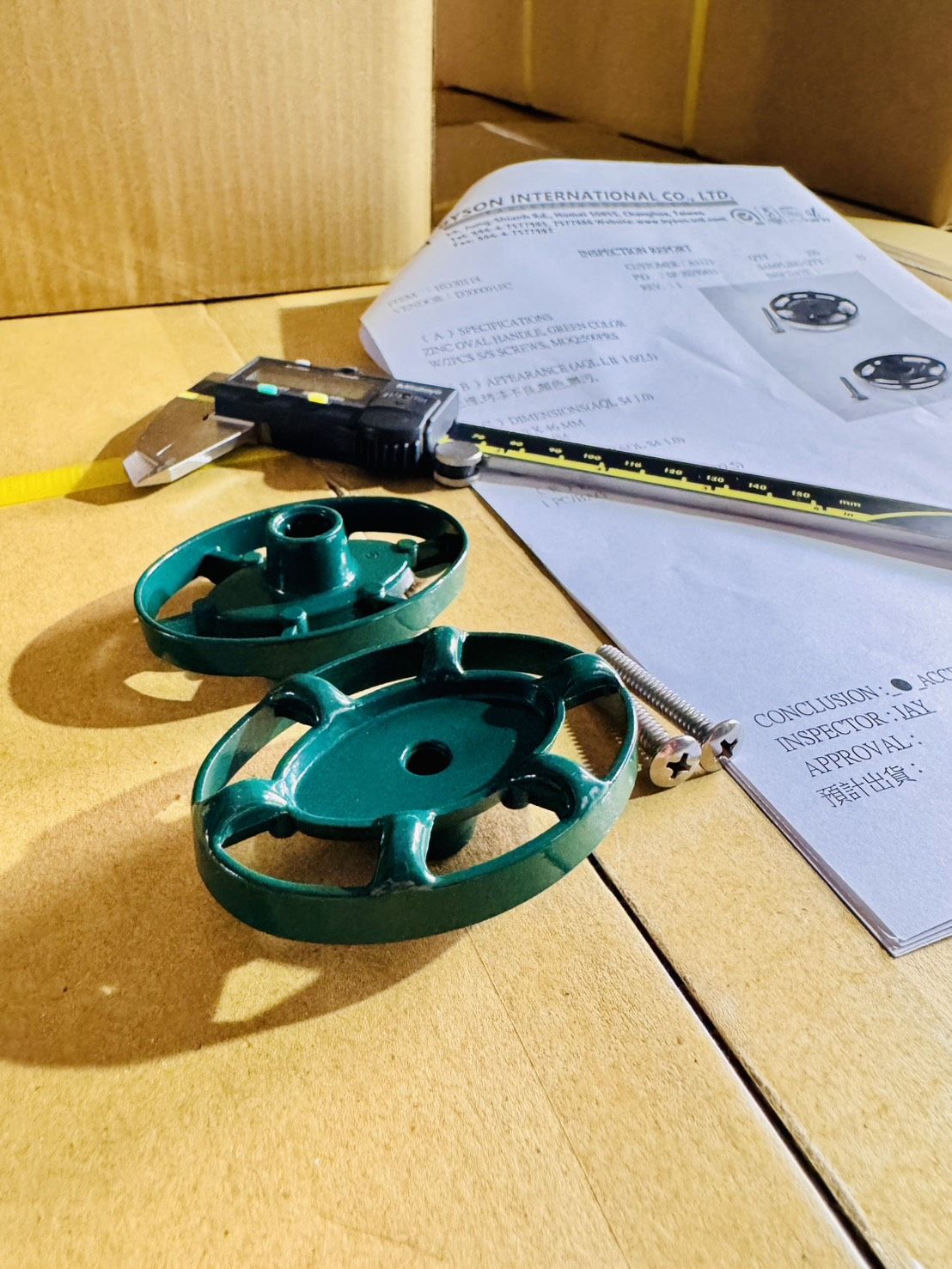 Quality Control and Equipment | Byson International Co., Ltd.